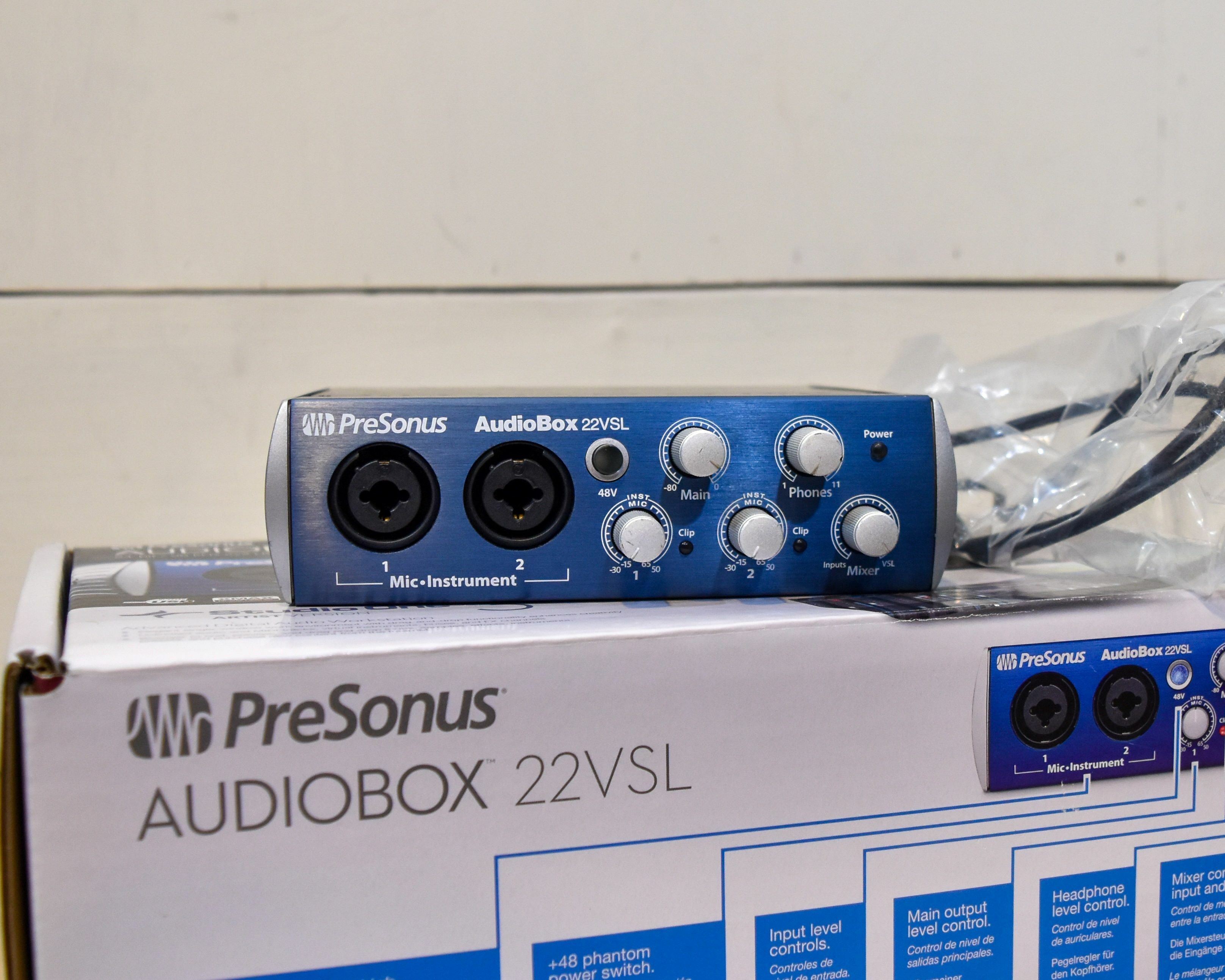 presonus audiobox 22vsl 錄音介面 - 二手樂器 | DigiLog 聲響實驗室