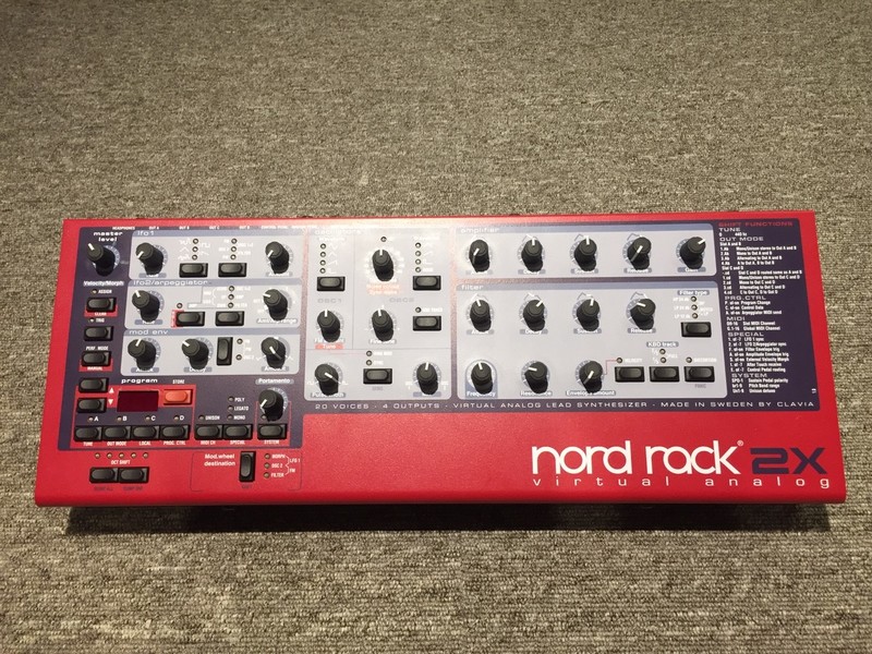 NORD RACK 2X 虛擬類比合成器鍵盤 - 二手樂器 | DigiLog 聲響實驗室