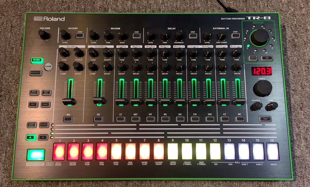 Roland經典復刻版- TR8 - 二手樂器 - DigiLog 聲響實驗室