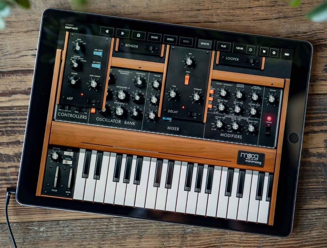 合成器經典新風味，Moog Minimoog Model D 官方經典移植到 iOS 上！ | DigiLog 聲響實驗室