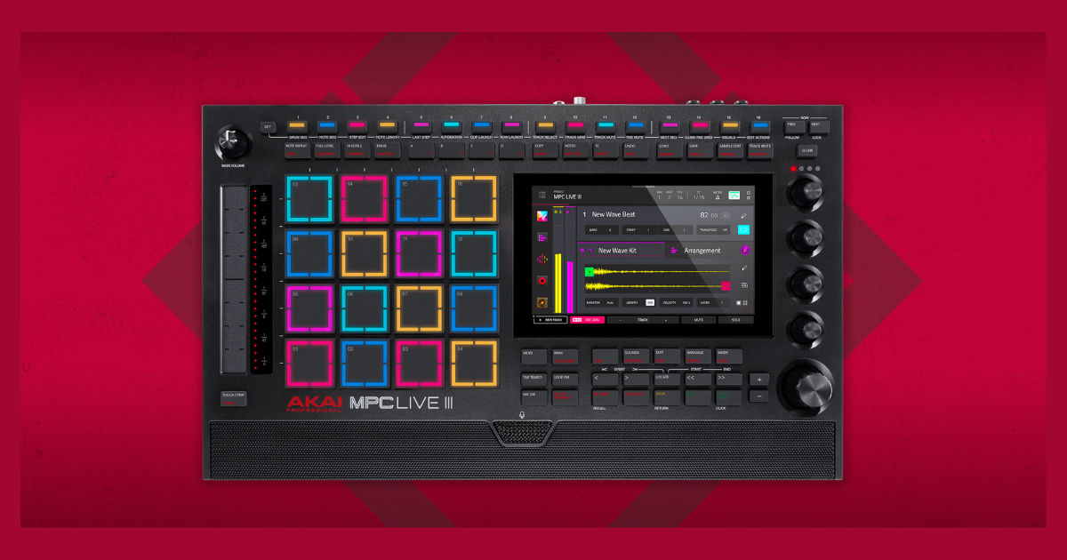 Akai MPC Live III 評測：3D 感測科技加持，打造史上最強音樂製作中心！ - DigiLog 聲響實驗室