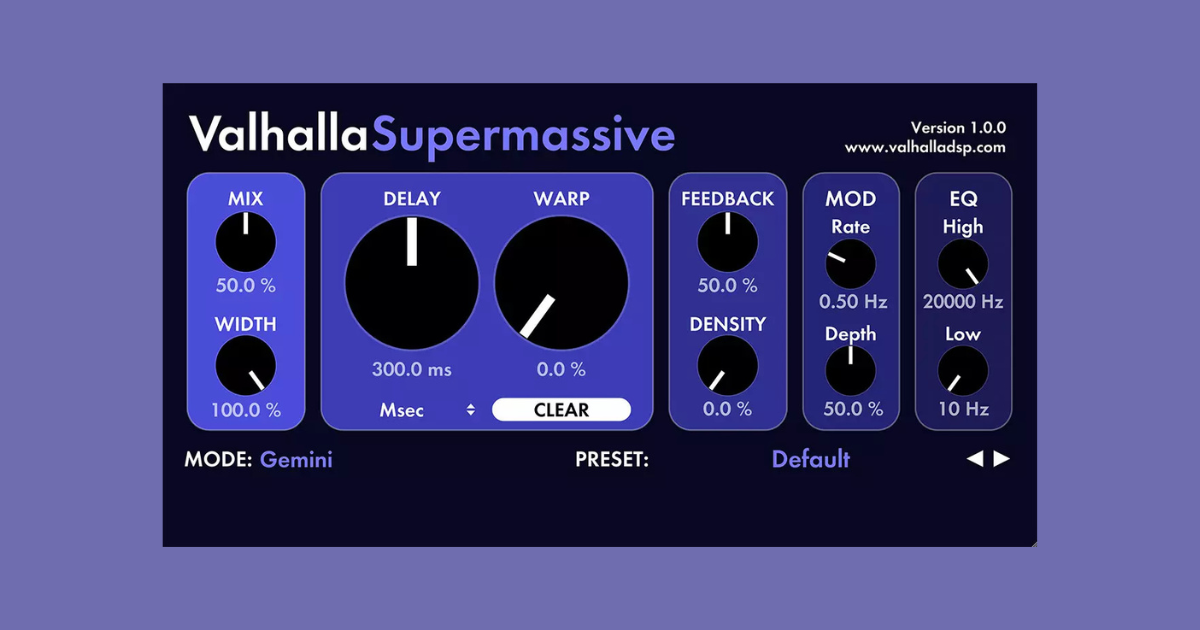 免費外掛的神級進化！Valhalla Supermassive 讓你的音色進入黑洞引力場！ - DigiLog 聲響實驗室
