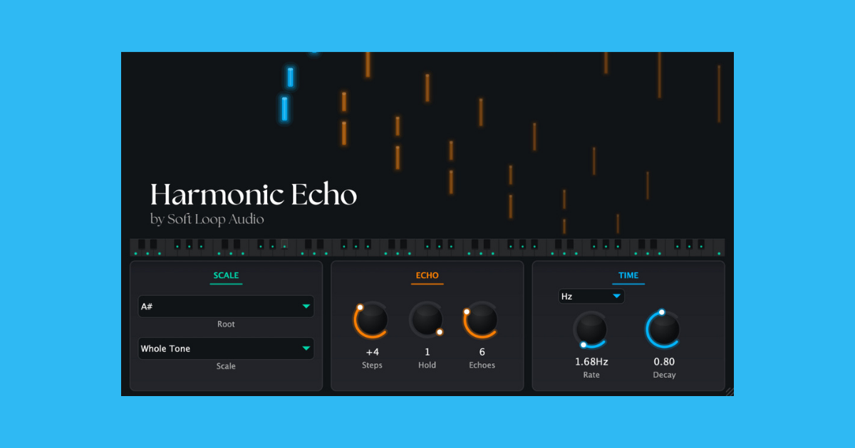 Soft Loop Audio 推出免費 MIDI 生成 Plugin - "Harmonic - DigiLog 聲響實驗室