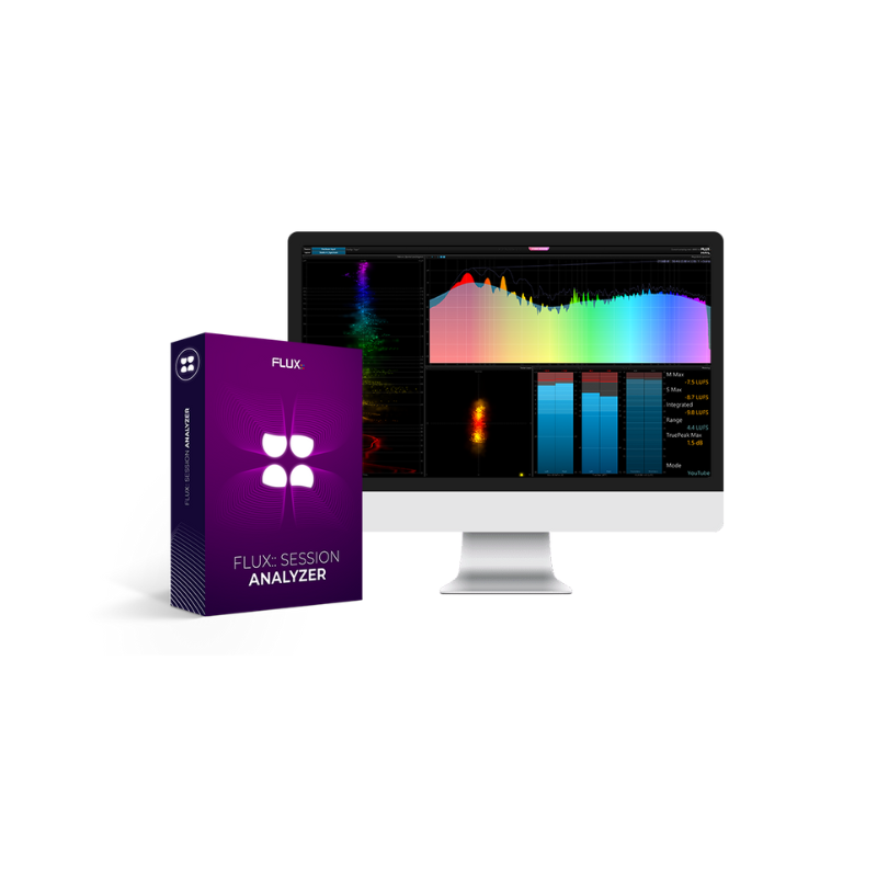 FLUX Session Analyzer 音訊分析軟體 Plugin (下載版) - DigiLog 聲響實驗室